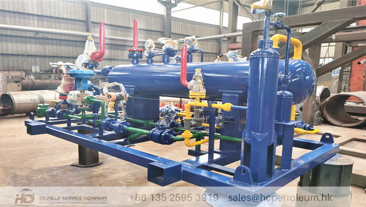 100K NM3 gas/liquid two-phase separator ready for delivery