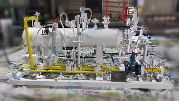 Another vehicle-mounted two-phase separator was successfully delivered