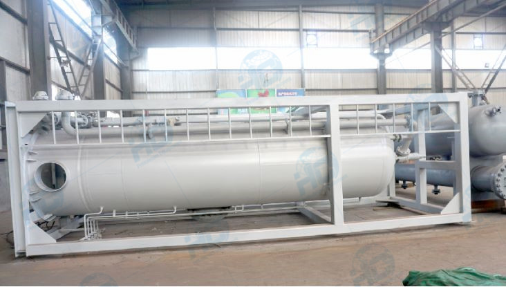 Vertical surge tank for Middle East project ready for delivery