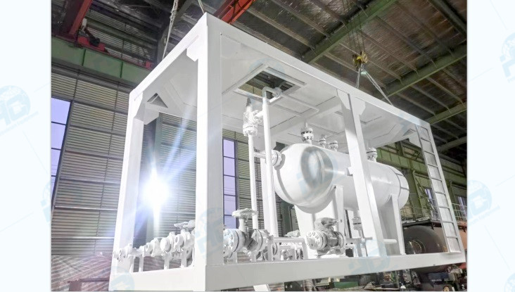 Successful delivery of 2 million m3 three-phase separator