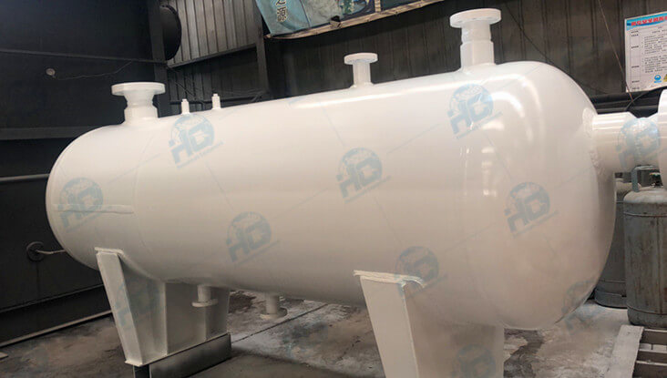 High-Pressure Separator for Oil and Gas Well Testing Undergoing Final ...