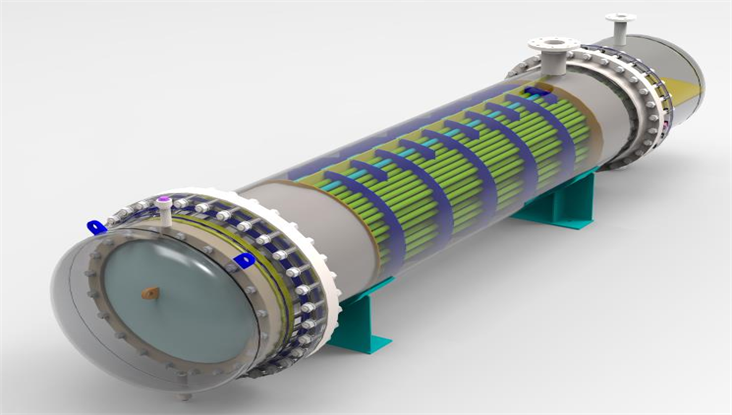 HC is designing shell and tube heat exchanger for customers