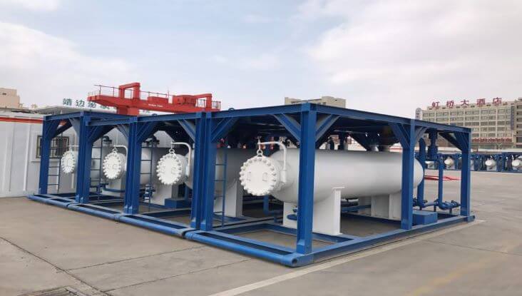 Gas & liquid 3 phase separator is the necessary equipment for oil & gas ...