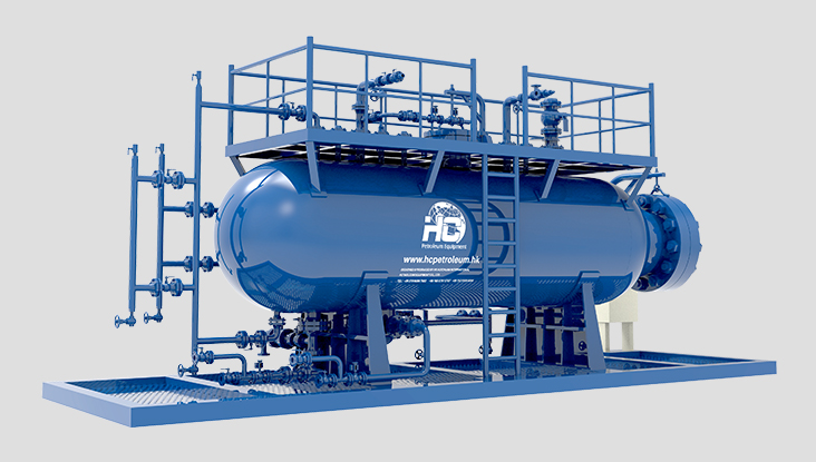 Skid-mounted production separator can greatly reduce users' operating cost